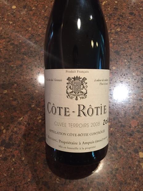 2007 Rene Rostaing Côte-Rôtie Cuvée Terroirs, France, Rhône, Northern ...
