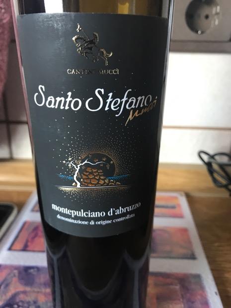 2018 Cantine Mucci Montepulciano d'Abruzzo Santo Stefano, Italy ...