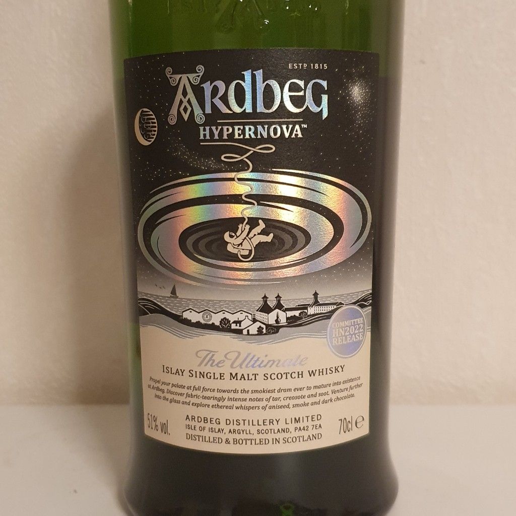 NV Ardbeg Hypernova Committee HN2022 Release Single Malt Scotch Whisky, 51.0%, United Kingdom ...