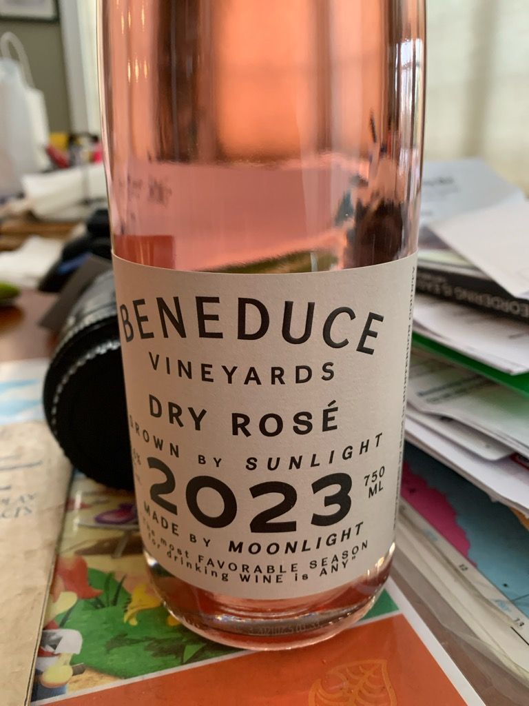 2023 Beneduce Vineyards Dry Rosé, USA, New Jersey - CellarTracker