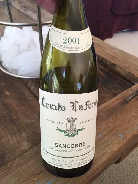 2001 de Ladoucette Sancerre Comte Lafond, France, Loire Valley, Upper ...