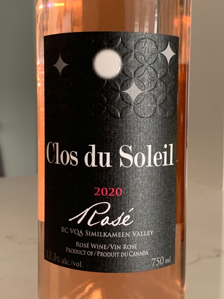 2021 Clos du Soleil Rosé, Canada, British Columbia, Similkameen Valley ...