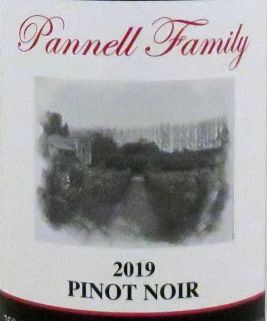 2019 Pannell Family Pinot Noir, Australia, Western Australia, South ...