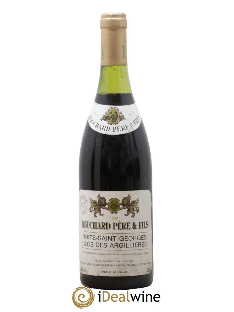 1986 Bouchard Père et Fils Nuits-Saint-Georges 1er Cru Clos des ...
