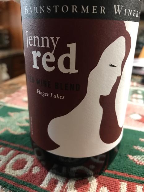 2016 Barnstormer Winery Jenny Red, USA, New York, Finger Lakes, Seneca ...