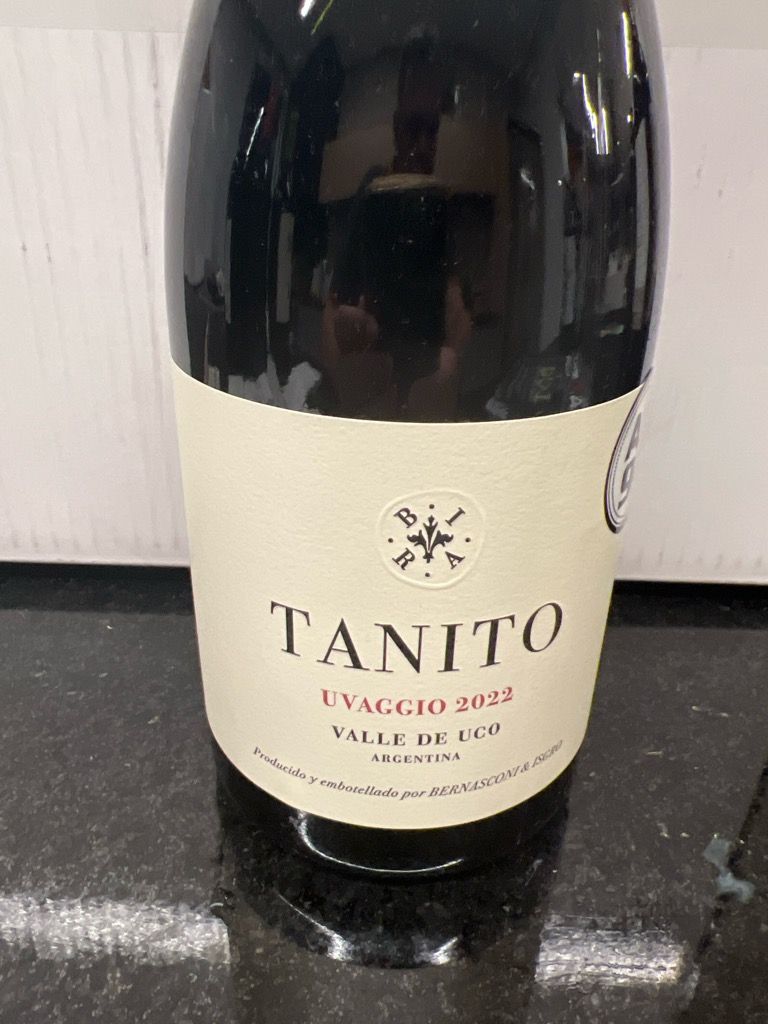 2022 Bira Tanito Uvaggio, Argentina, Mendoza, Valle de Uco - CellarTracker