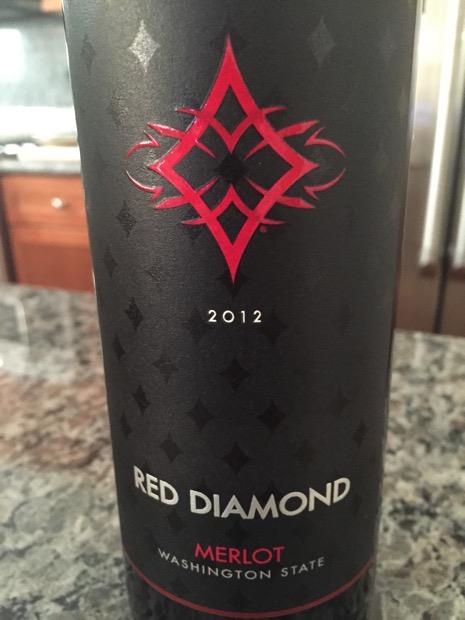 2012 Red Diamond Merlot, USA, Washington - CellarTracker