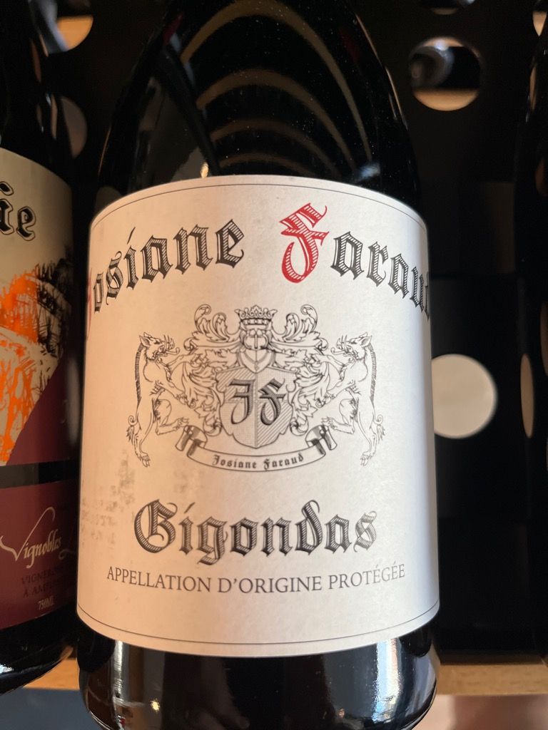 2021 Josiane Faraud Gigondas, France, Rhône, Southern Rhône, Gigondas ...