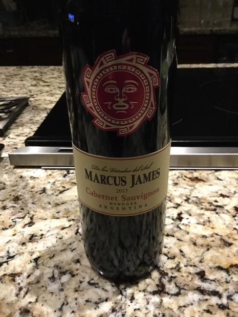 2015 Marcus James Cabernet Sauvignon, Argentina, Mendoza - CellarTracker