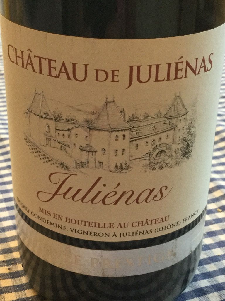 2020 Château de Juliénas Juliénas Cuvée Prestige, France, Burgundy, Beaujolais, Juliénas ...