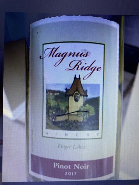 2007 Magnus Ridge Winery Pinot Noir, USA, New York, Finger Lakes ...