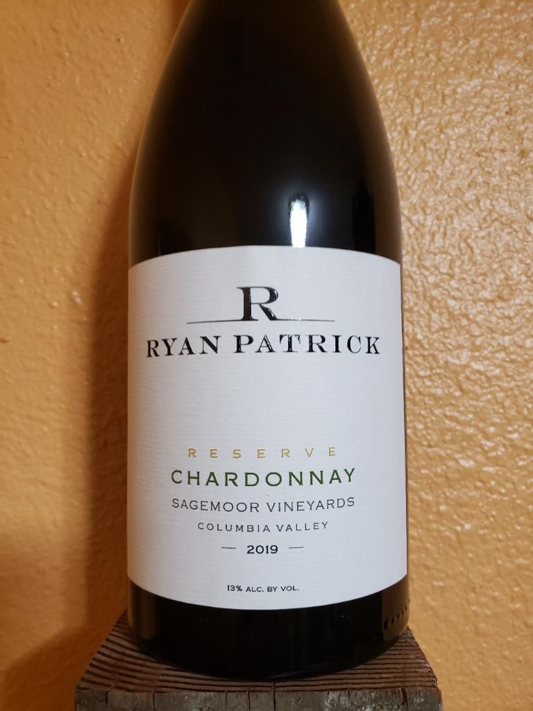 2019 Ryan Patrick Vineyards Chardonnay Reserve Sagemoor Vineyards, USA ...