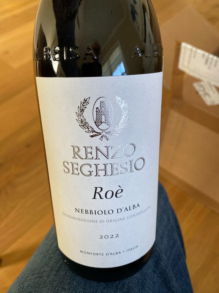 2020 Renzo Seghesio Nebbiolo d'Alba Roè, Italy, Piedmont, Alba ...