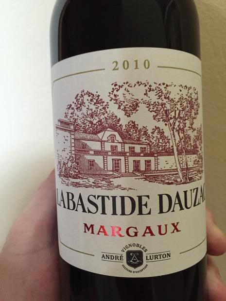 2010 La Bastide Dauzac, France, Bordeaux, Médoc, Margaux - CellarTracker