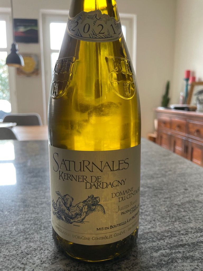 2023 Domaine du Centaure Kerner Saturnales, Switzerland, Genève ...