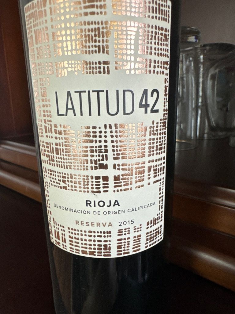 2015 Latitud 42 Rioja, Spain, La Rioja, Rioja - CellarTracker