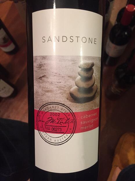 2002 Sandstone Cabernet Merlot, Australia, Western Australia, South ...