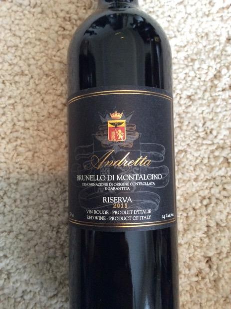 2011 Vitanza Brunello di Montalcino Andretta Riserva, Italy, Tuscany ...