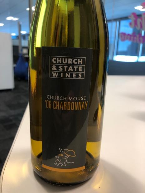 2012 Church & State Wines Chardonnay Church Mouse, Canada, British ...