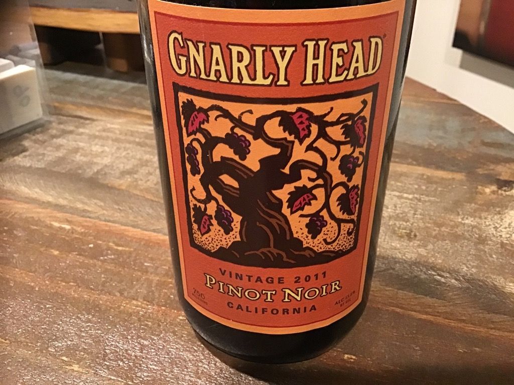 2011 Gnarly Head Pinot Noir, USA, California - CellarTracker