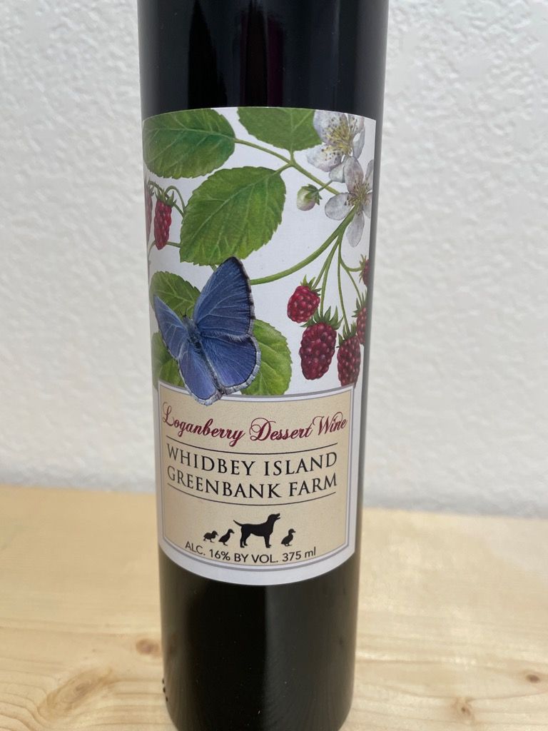 NV Greenbank Farm Loganberry Dessert Wine, USA, Washington, Puget Sound ...