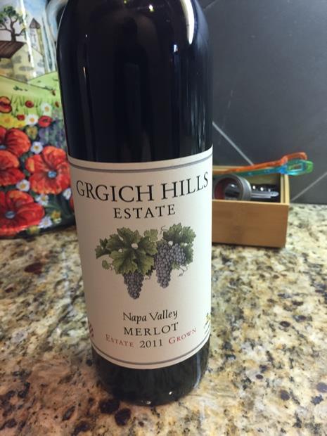 2011 Grgich Hills Merlot, USA, California, Napa Valley - CellarTracker