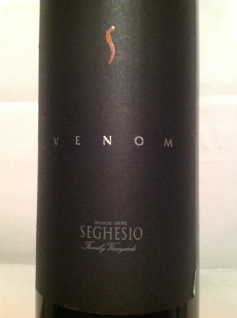 2008 Seghesio Family Vineyards Sangiovese Venom, USA, California ...