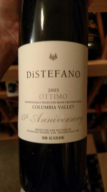 2004 DiStefano Ottimo, USA, Washington, Columbia Valley - CellarTracker