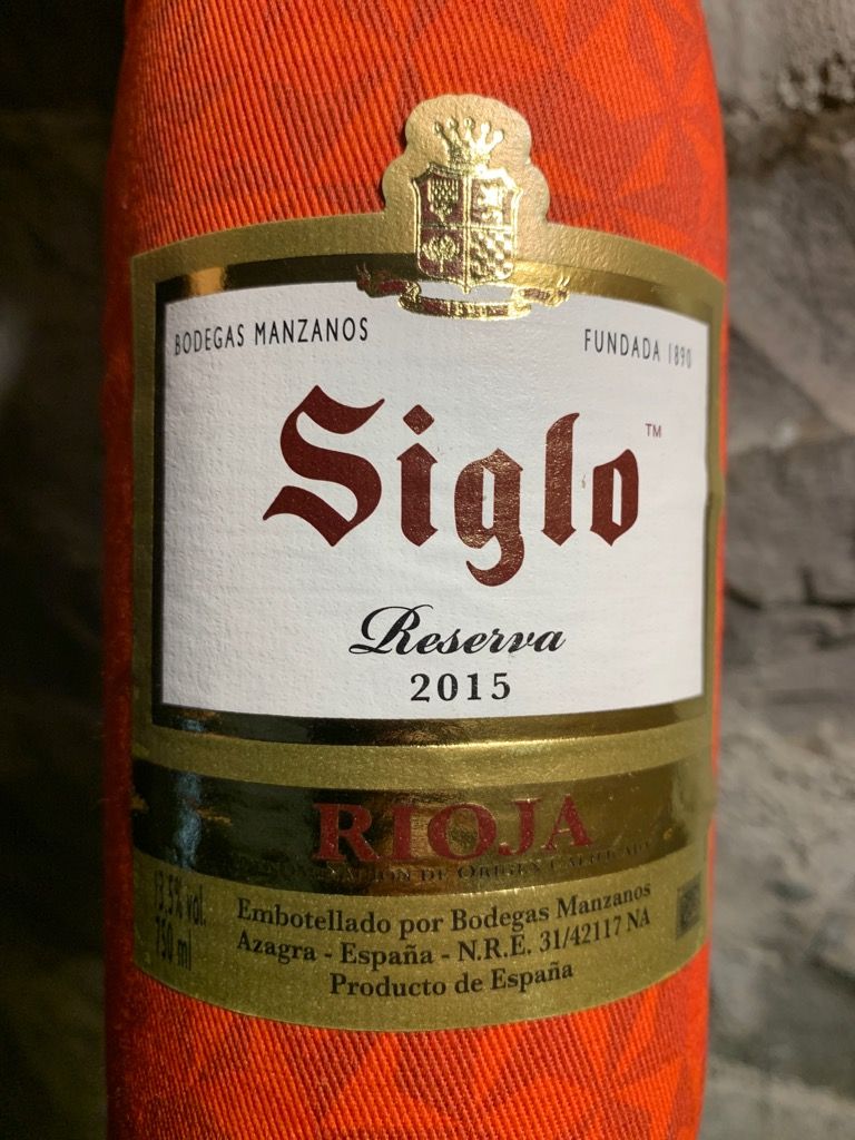2015 Siglo Rioja Reserva, Spain, La Rioja, Rioja - CellarTracker