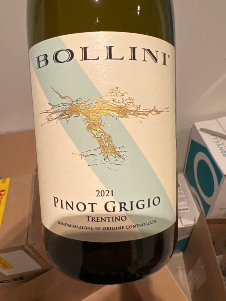 2021 Bollini Pinot Grigio Trentino, Italy, Trentino-Alto Adige ...