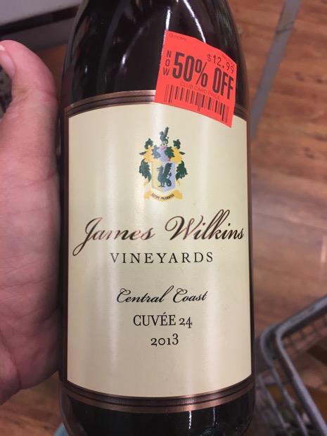 2014 James Wilkins Vineyards Cuvée 24, USA, California, Central Coast ...