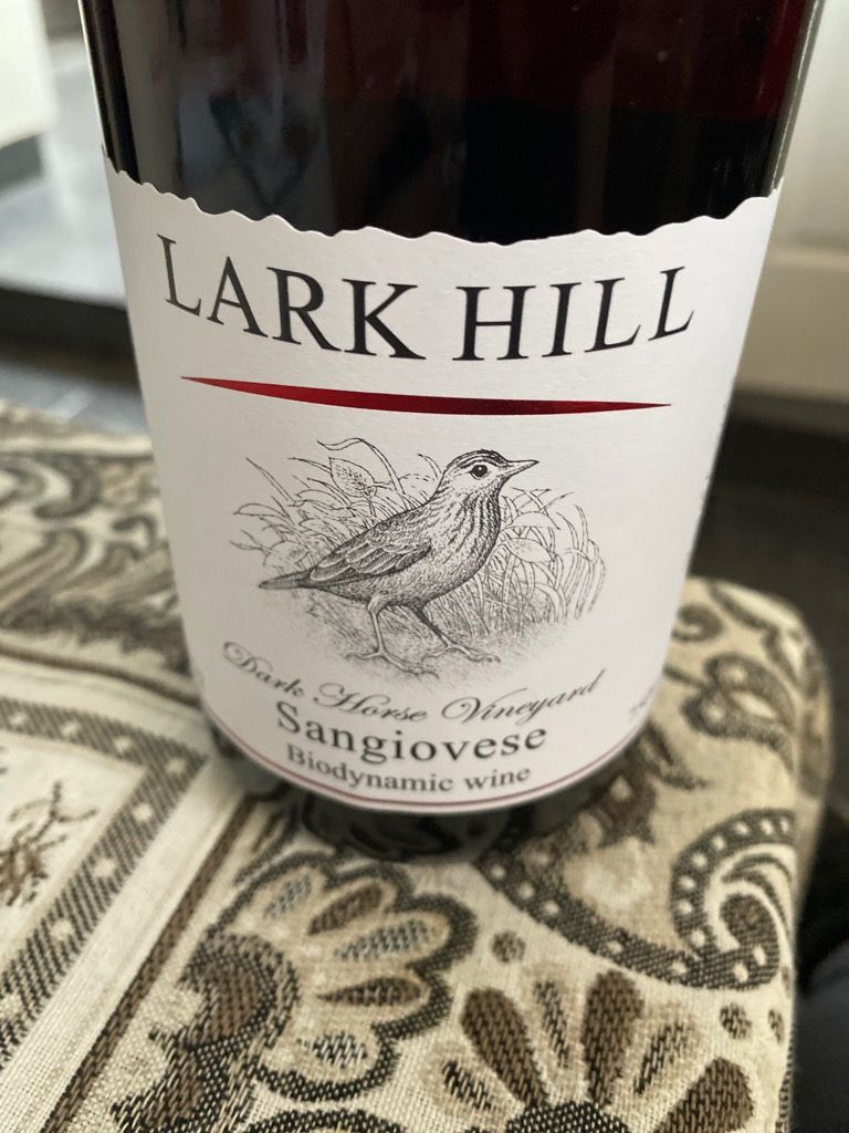 2022 Lark Hill Sangiovese Dark Horse Vineyard, Australia, New South ...