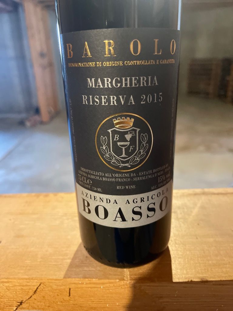 2016 Boasso Barolo Riserva Margheria, Italy, Piedmont, Langhe, Barolo ...