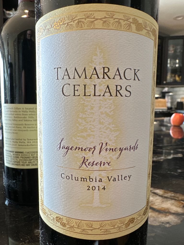 2014 Tamarack Cellars Firehouse Red, USA, Washington, Columbia Valley ...