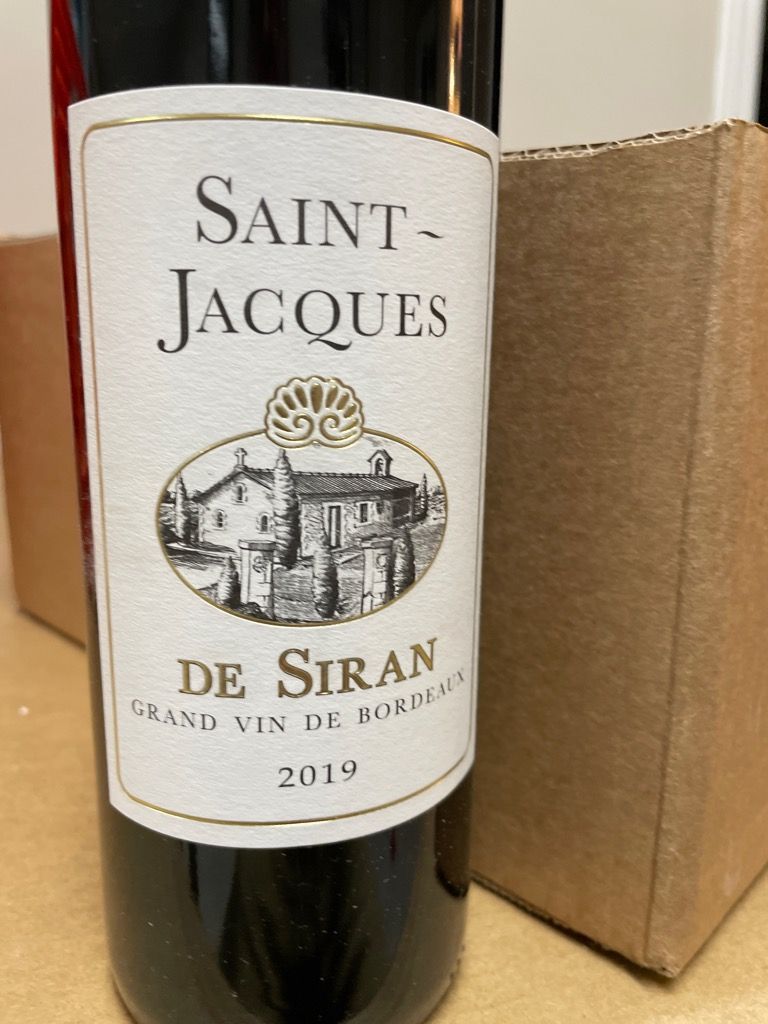 2018 Château Siran Saint-Jacques de Siran, France, Bordeaux, Bordeaux ...