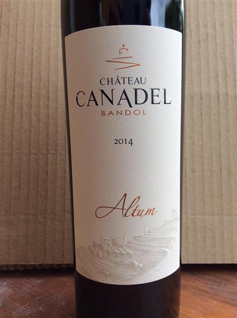2014 Château Canadel Bandol Altum, France, Provence, Bandol - CellarTracker