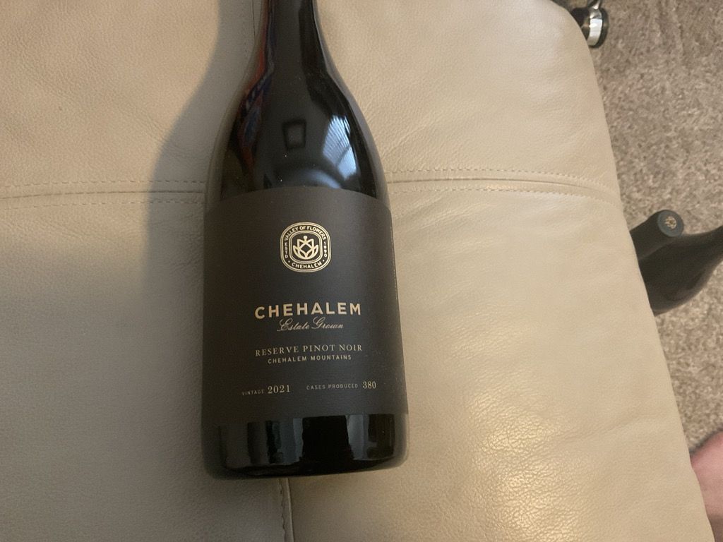 2023 Chehalem Pinot Noir Estate Grown Reserve, USA, Oregon, Willamette ...
