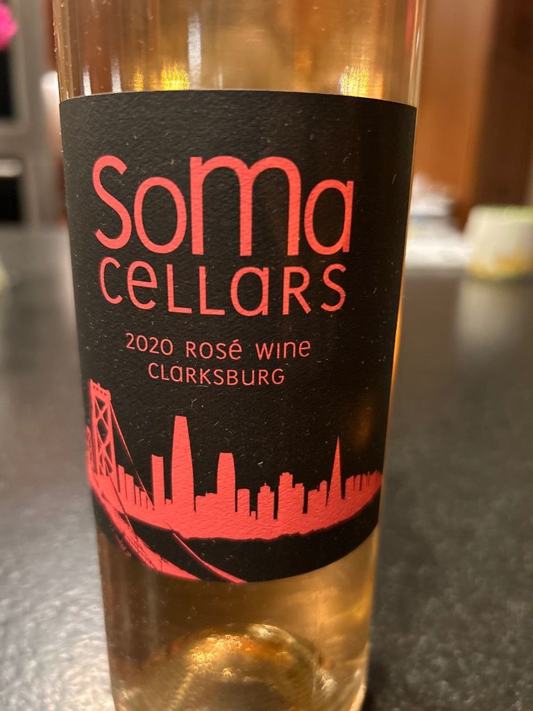 2020 Soma Cellars Rosé, USA, California, Central Valley, Clarksburg ...