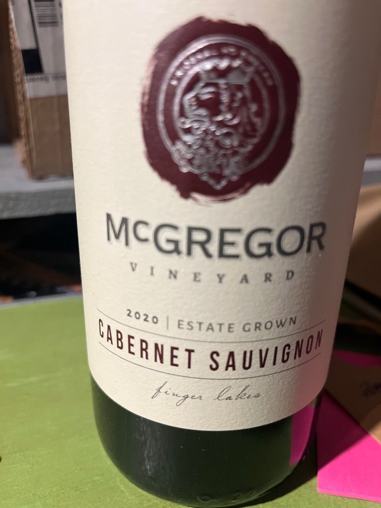 2023 McGregor Vineyards Cabernet Sauvignon McGregor Vineyard, USA, New ...