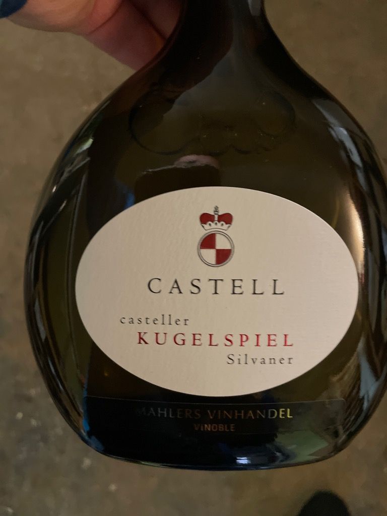 2021 Fürstlich Castell'sches Domänenamt Casteller Kugelspiel Silvaner ...