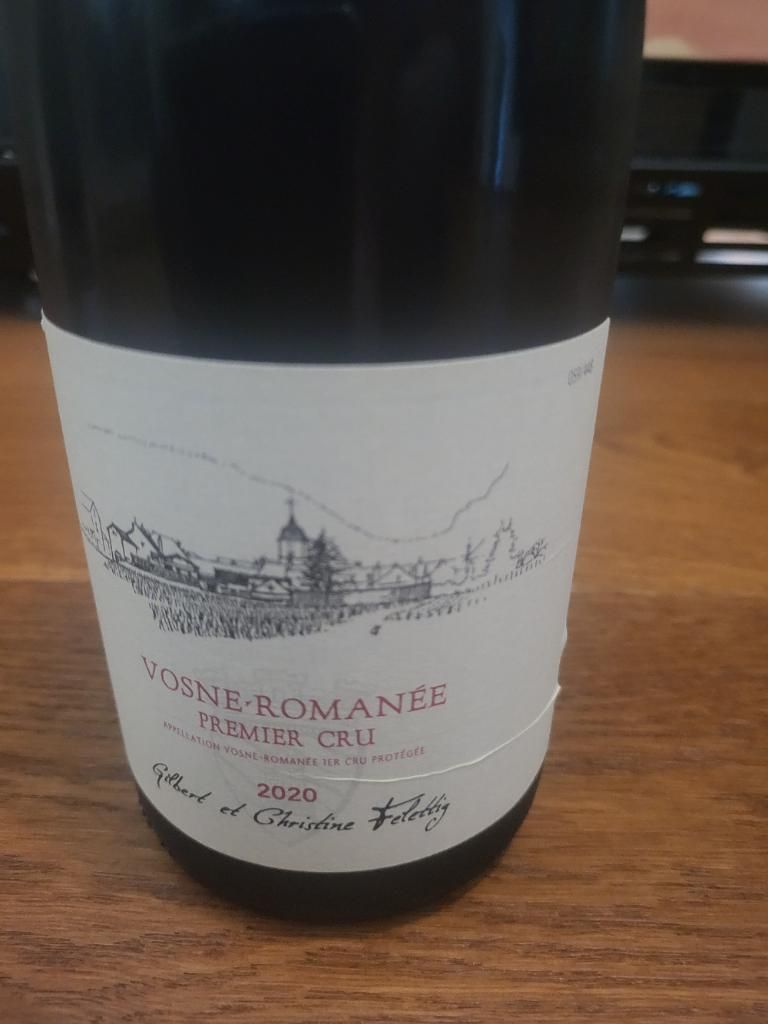 2021 Gilbert et Christine Felettig Vosne-Romanée 1er Cru, France ...