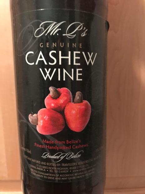 NV Mr. P's Cashew Genuine Cashew Wine, Belize - CellarTracker