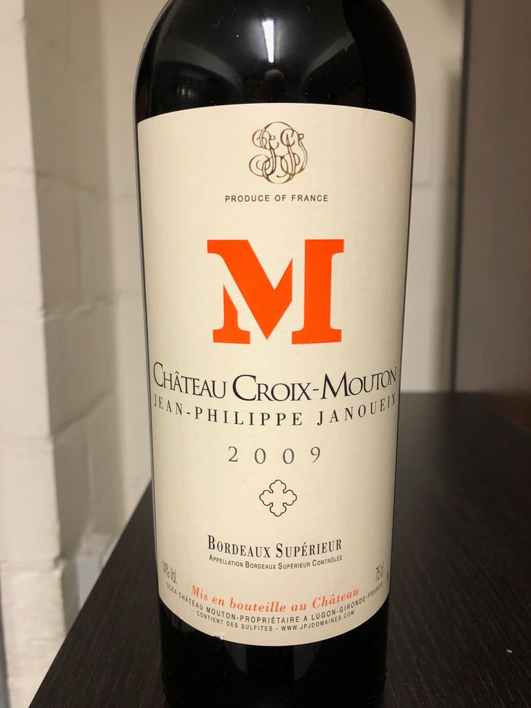 2009 Château Croix Mouton (Jean-Philippe Janoueix), France, Bordeaux ...