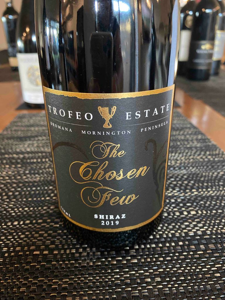 2021 Trofeo Estate Shiraz Chosen Few, Australia, Victoria, Port Phillip ...