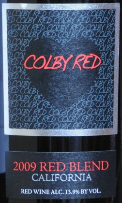 2009 Colby Red Red Wine, USA, California - CellarTracker