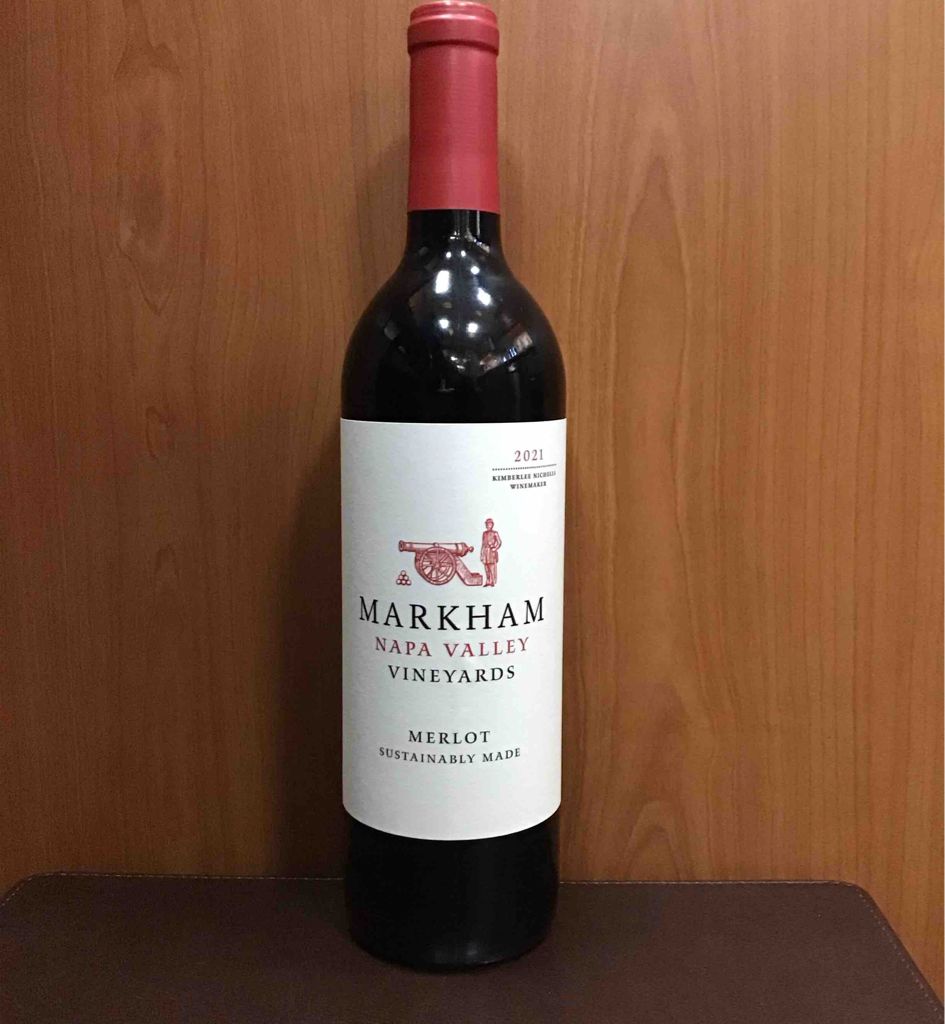 2021 Markham Merlot, USA, California, Napa Valley - CellarTracker