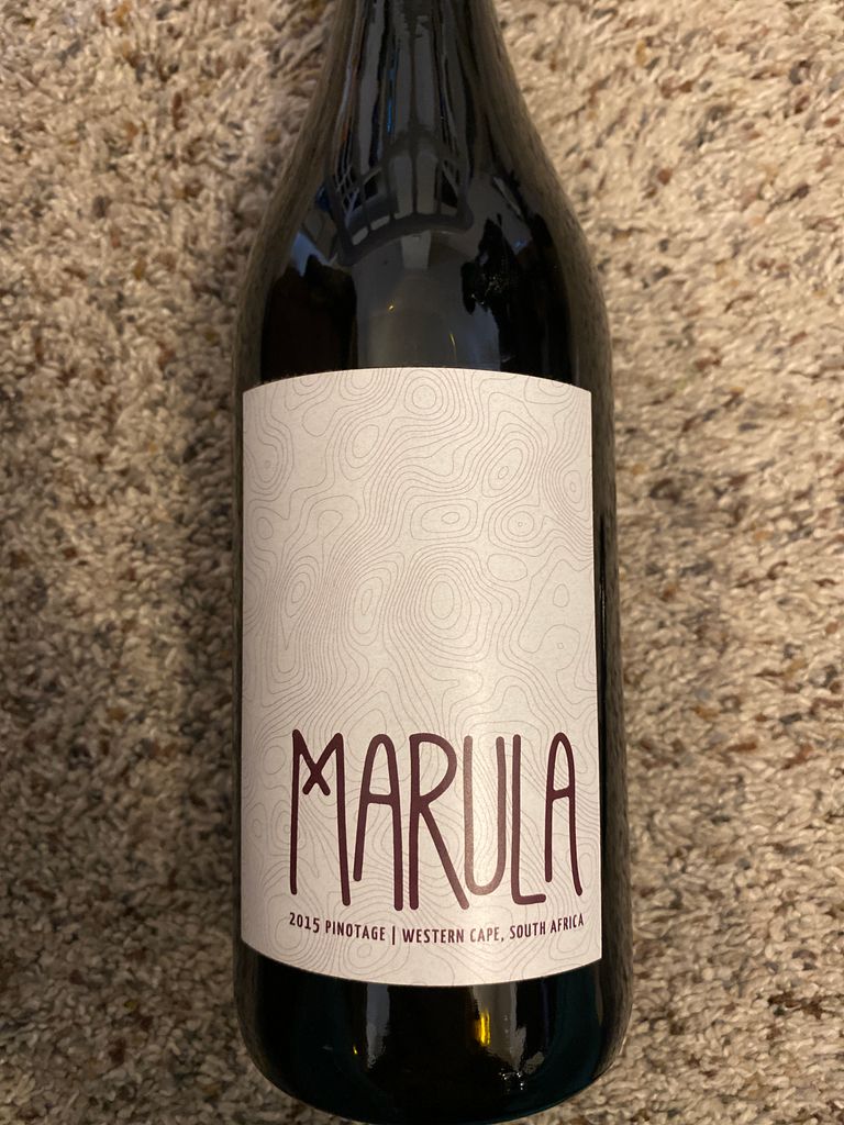 2015 Marula Pinotage, South Africa, Western Cape - CellarTracker