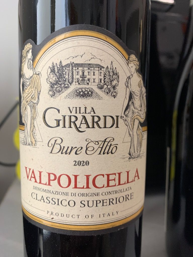 2020 Villa Girardi Ripasso della Valpolicella Classico Superiore Bure ...