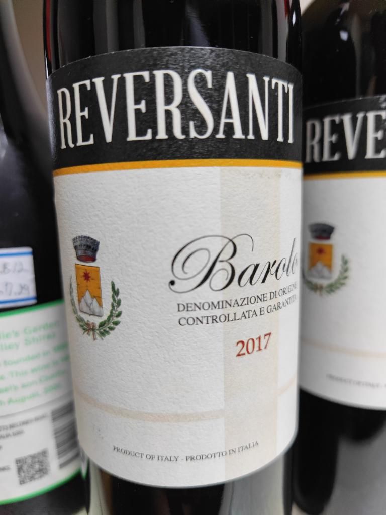 2019 Reversanti Barolo, Italy, Piedmont, Langhe, Barolo - CellarTracker
