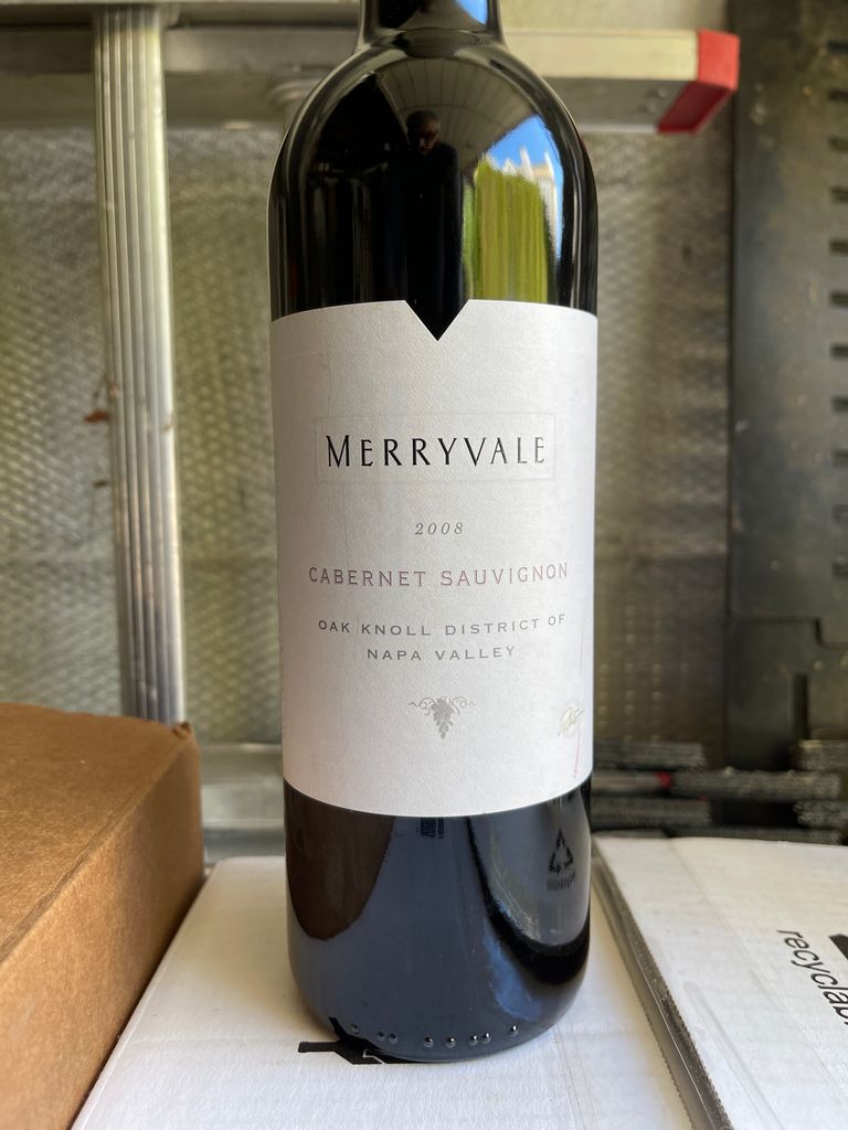 2008 Merryvale Cabernet Sauvignon Oak Knoll District, USA, California ...